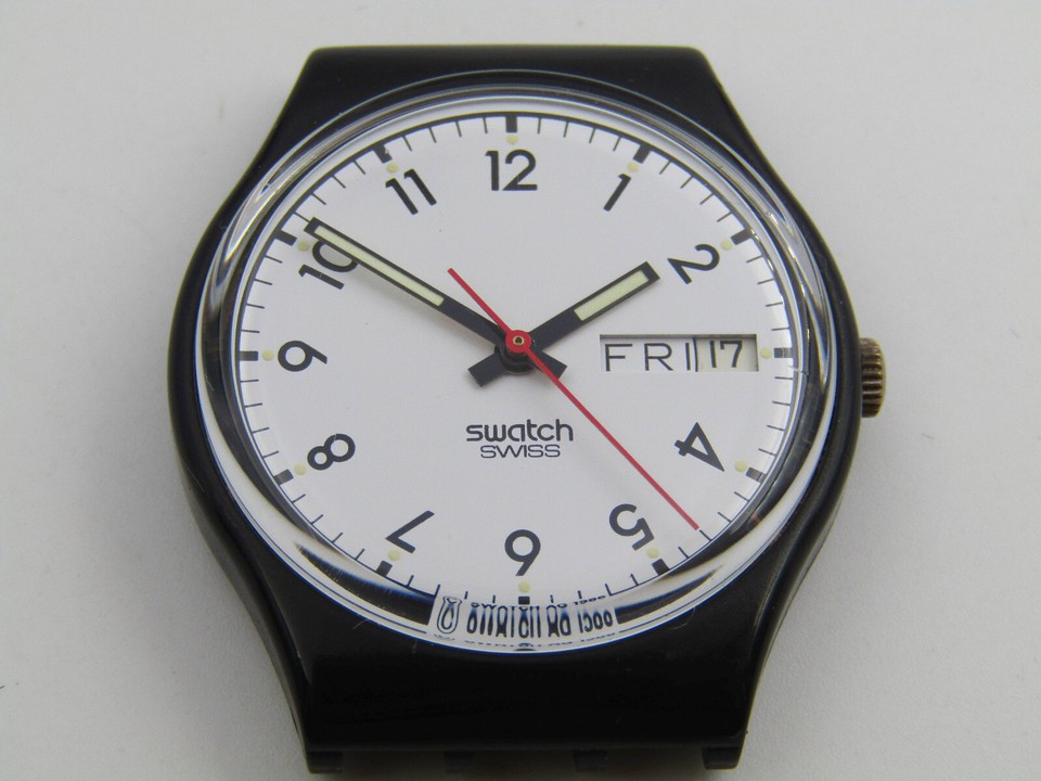 SWATCH GENT CLASSIC TWO - Nur Gehäuse, für Umbau in Automatic - NOT ...