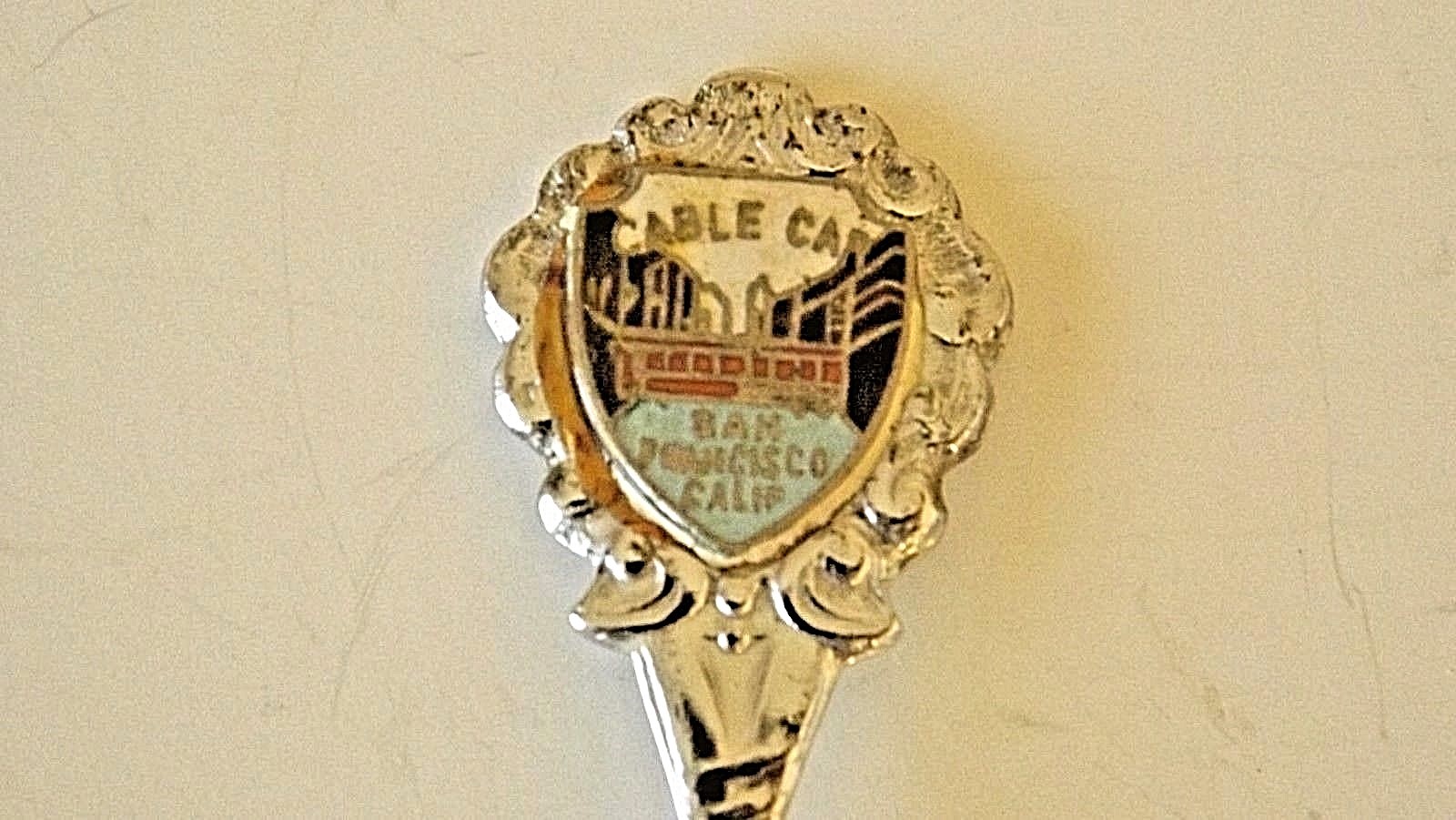 Collectible Souvenir Spoon Cable Car San Francisco 4 1/2 " SP-396 | eBay