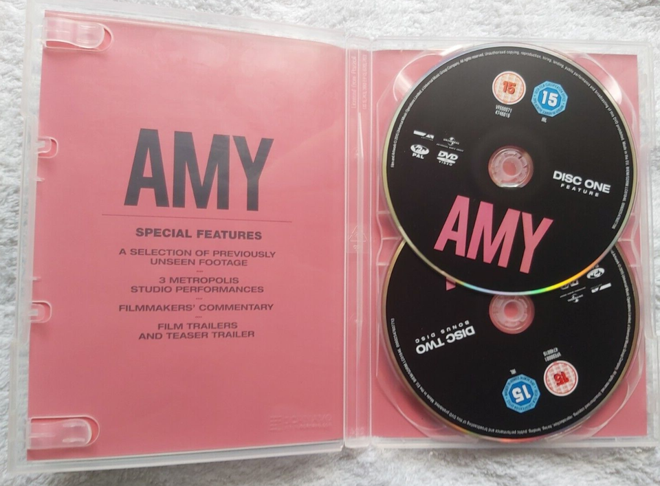 Amy The Girl Behind The Name DVD Amy Winehouse 2 Disc DVD | eBay