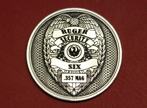 Ruger Security Six Display Case Medallion / Coin | eBay