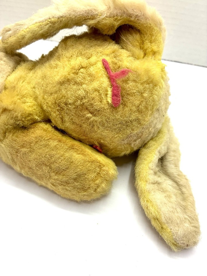 Vintage Antique 1940s Bunny Rabbit Laying Handmade Estate Find Easter ...