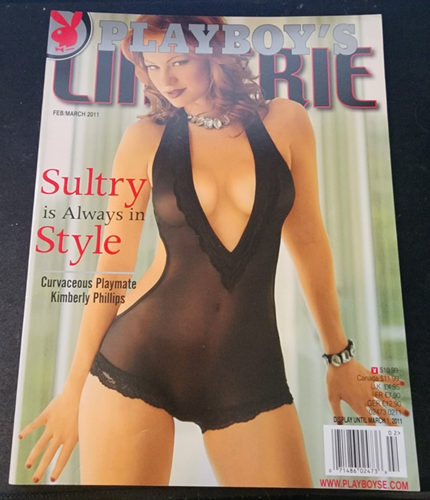 Kimberly Phillips Playboy's Lingerie Special Edition February March 2011 | eBay