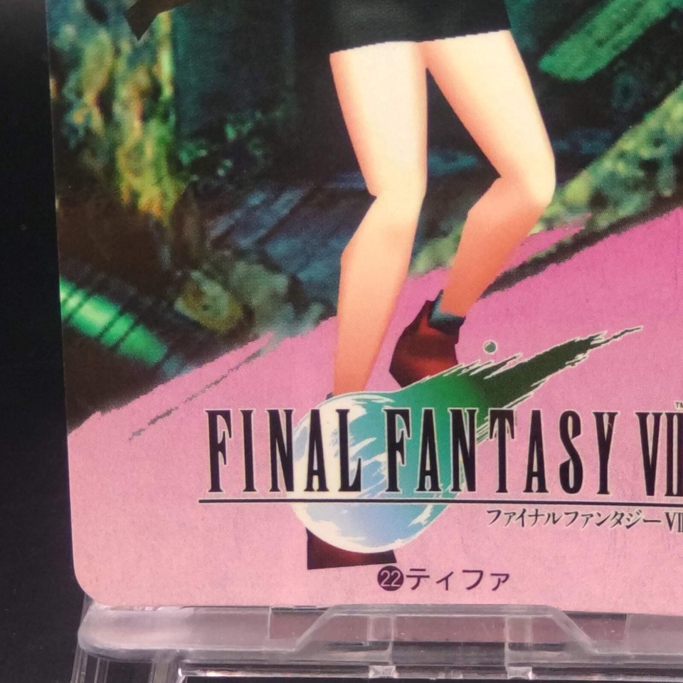 Tifa Lockhart Final Fantasy VII Trading Cards 1996 Bandai Japanese ...