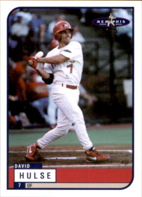 1999 Memphis Redbirds Team Issue #25 David Hulse San Angelo Texas ...