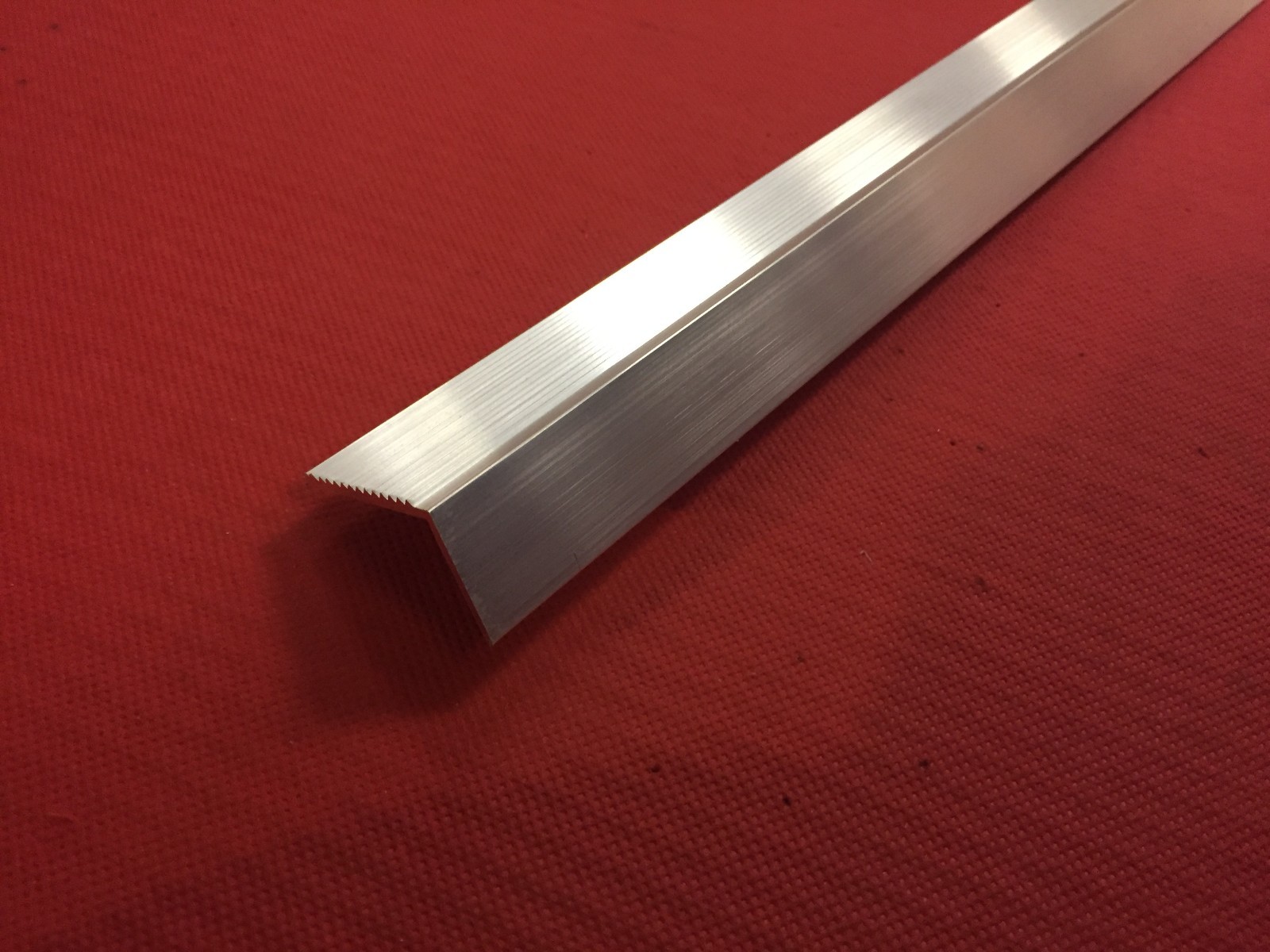ALUMINIUM ANGLE EDGE TRIM 2 variations sizes from 250mm to 2500mm | eBay UK
