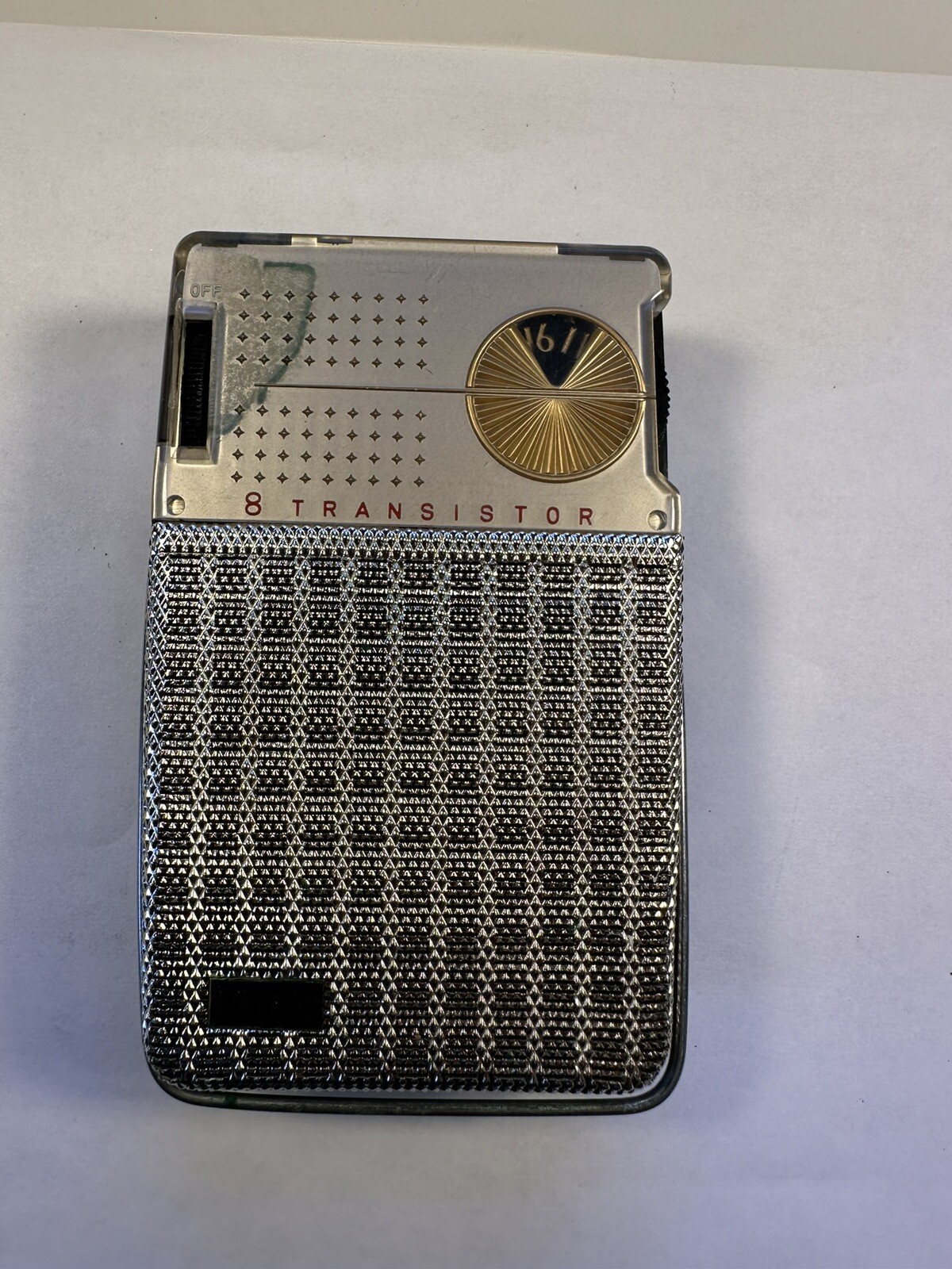 1959 AIR CHIEF 4C48 TRANSISTOR RADIO REVERSE PAINTED BEAUTY LINMARK | eBay