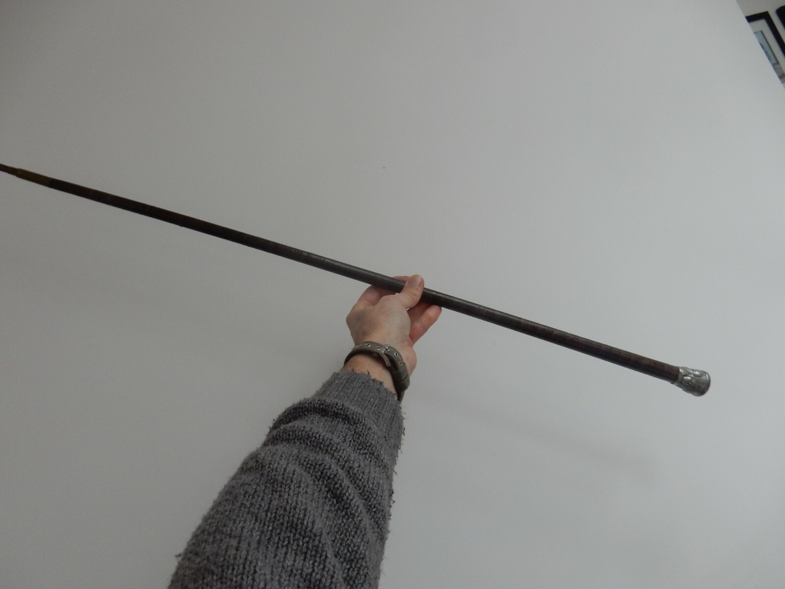 German Officer's Walking Cane 1900 era probably used WW1 era a proud ...