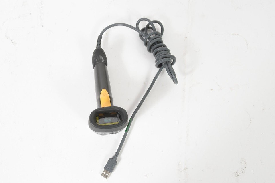 Symbol Model: LS2208 Barcode Scanner Part Number: LS2208-SR20007 With ...
