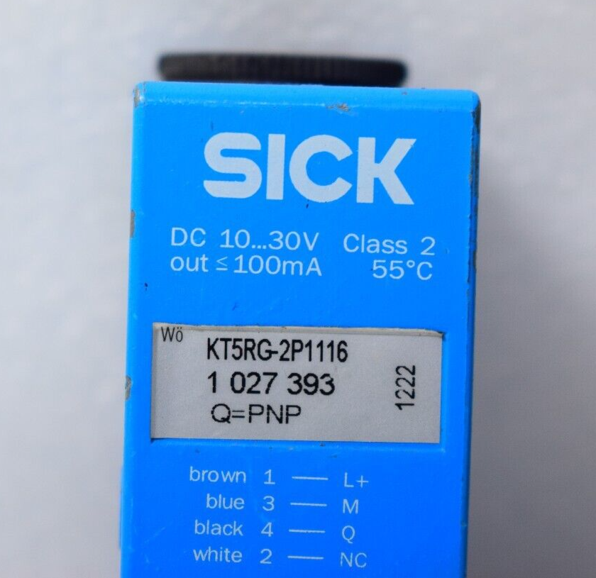SICK KT5RG-2P1116 CONTRAST SENSOR P/N: 1027393 | eBay