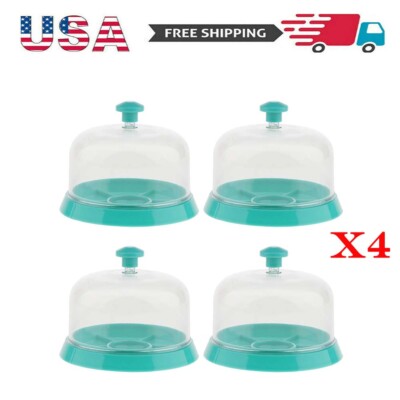 4Pcs Watch Movement Watchmaker Repair Tool 6 Slots Watch Dust Cover ...