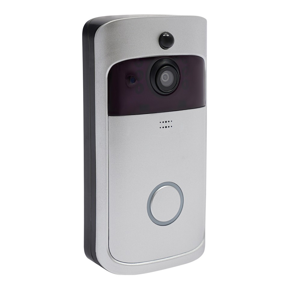 Wireless Security Smart WiFi Doorbell Intercom Video Camera Door Bell ...