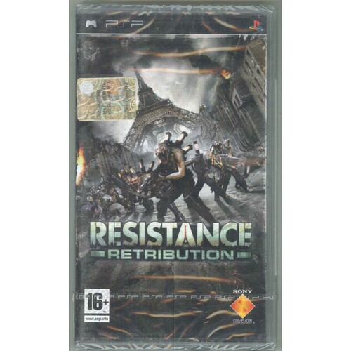 Resistance Retribution Video Game Psp sony Sealed 0711719142942 | eBay