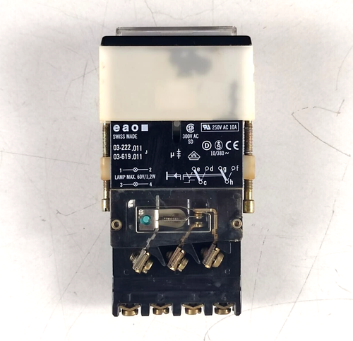 Eao 03-222.011 & 03-619.011 Light Switch & Pushbutton Switch | eBay