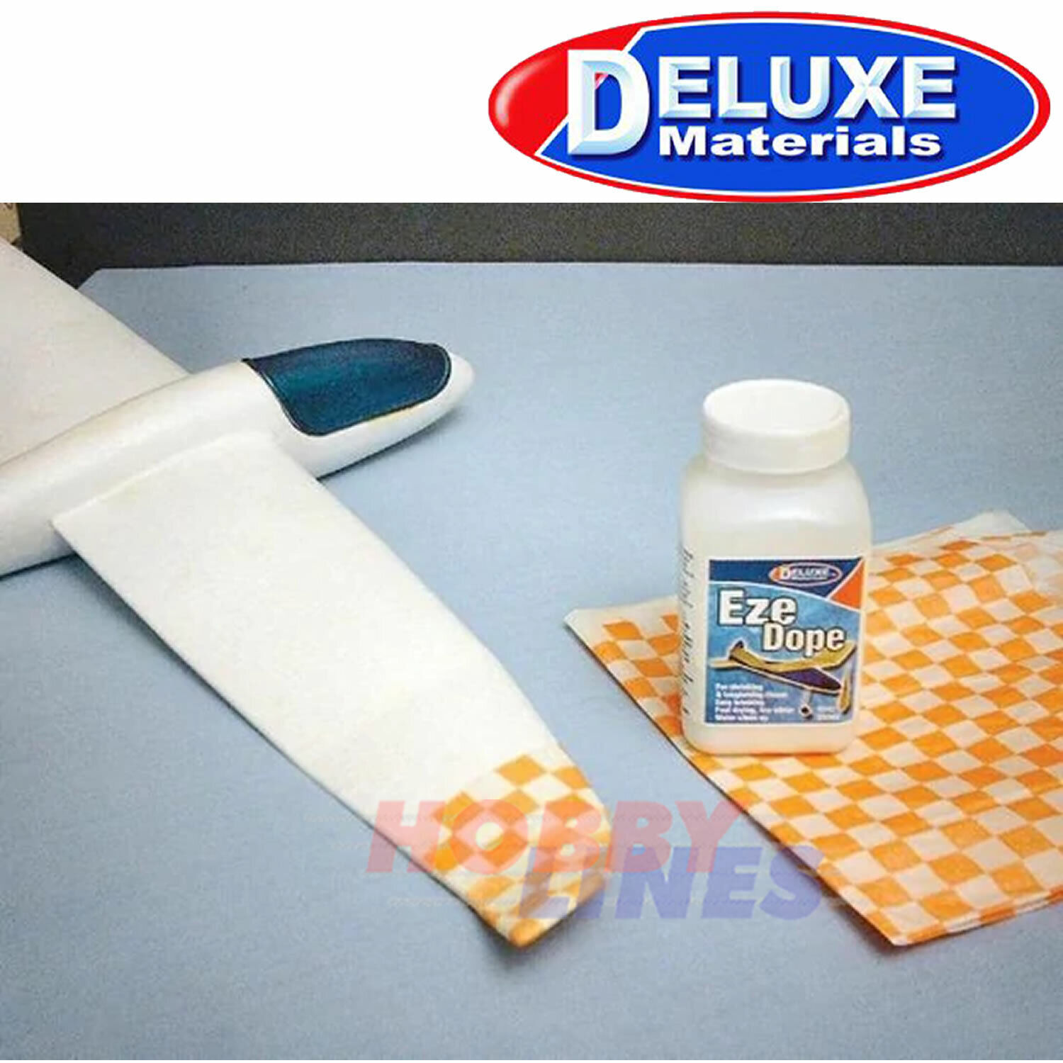 EZE DOPE shrink, strengthen & wind-proof aero model tissue BD42 DELUXE MATERIALS 5060243900449 ...