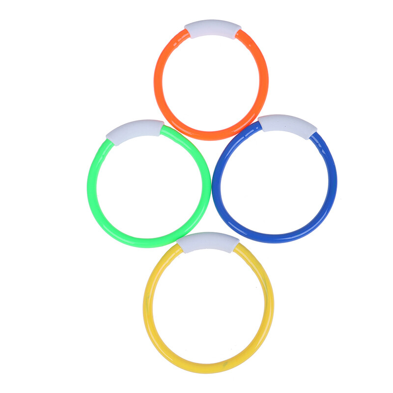 1PCS Summer Underwater Diving Rings Swimming Pool Kids Dive Ring Water ...