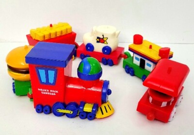 Vintage Toys 1999 McDonalds Train Wacky Pack Express Set Of 6 | eBay