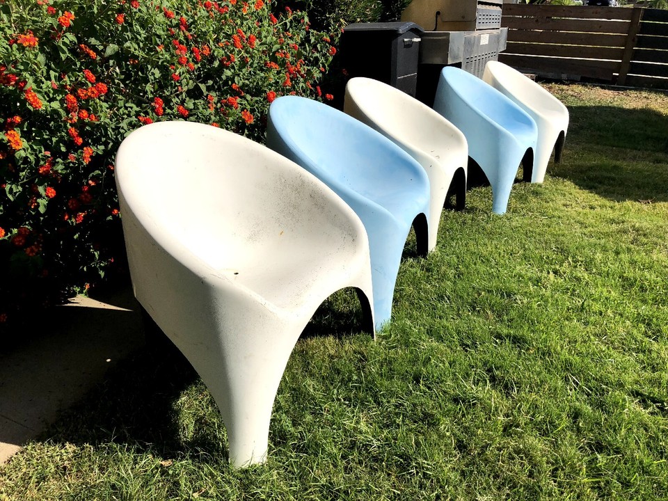 💥RARE 60’s MOD Mid Century Patio FIBRELLA Lounge Chairs FREE SHIPPING ...
