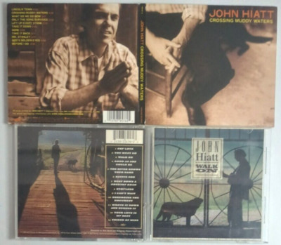 John Hiatt 2 CD LOT Crossing Muddy Waters & Walk On | eBay