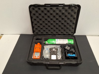 Industrial Scientific VENTIS MX4 Gas Detector & Charger w/Calib. Gas ...