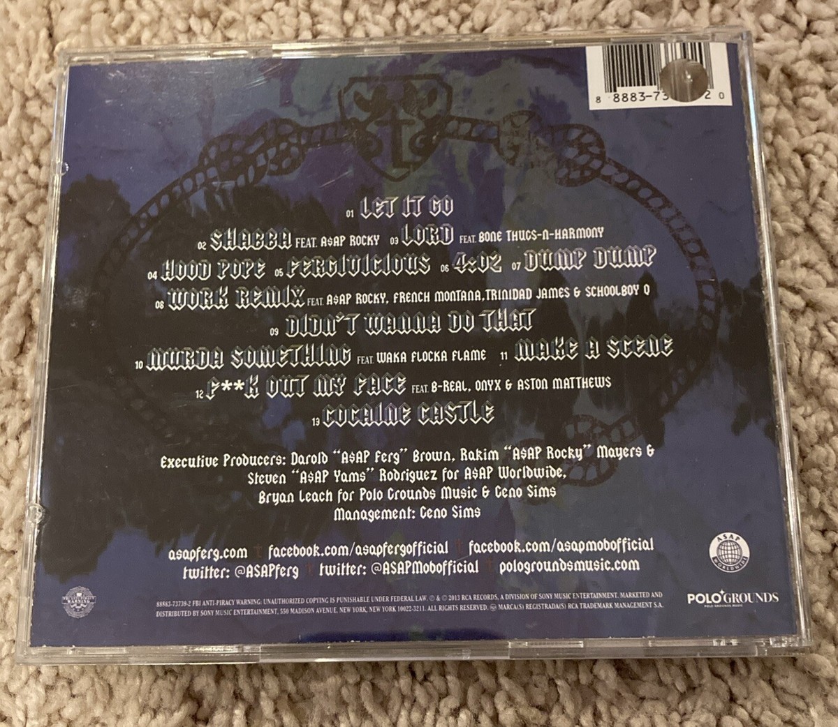 Asap Ferg Trap Lord Tapet ASAP FERG Trap Lord Athena Posters