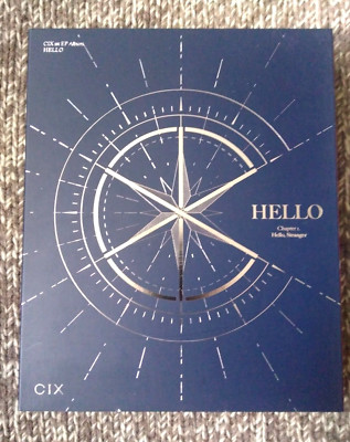 CIX HELLO CHAPTER 1. HELLO, STRANGER 1st EP Album STRANGER Ver CD+2 ...