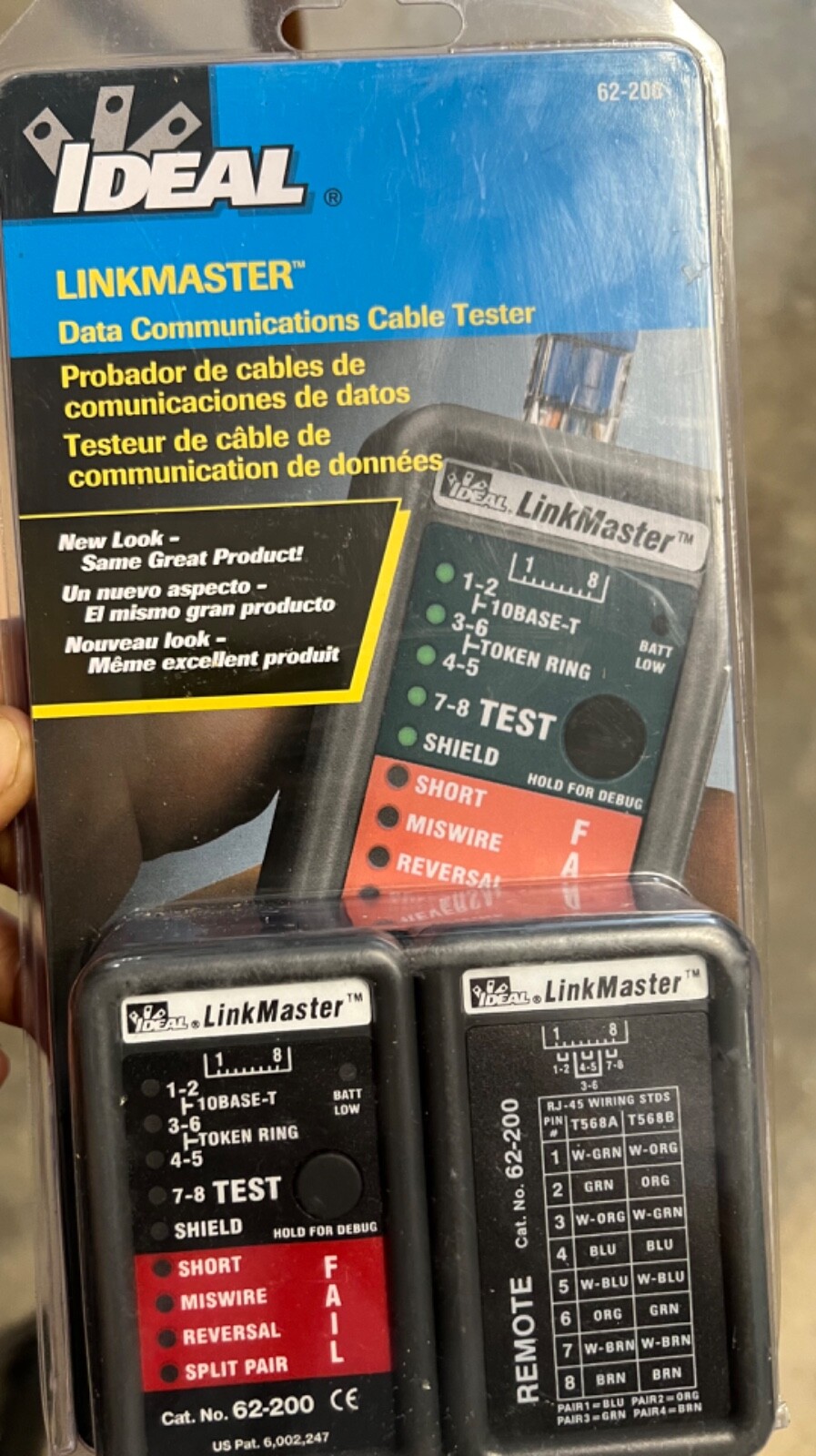 Ideal Linkmaster 62-200 Cable Tester for sale online | eBay