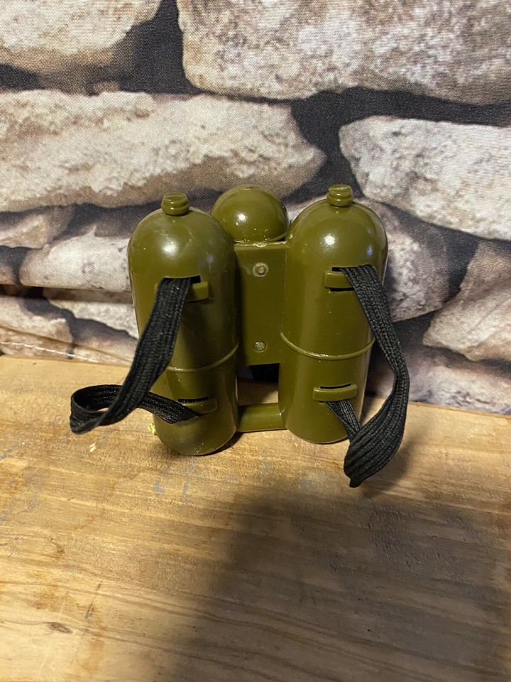 Vintage GI Joe Green Hasbro Tanks Backpack 1/6 For 12” Figures | eBay