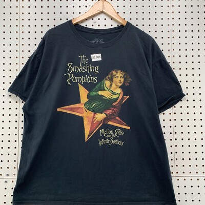 The Smashing Pumpkins Shirt Black Mens XL Music Band Tee Short Sleeve ...