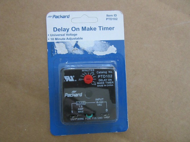 Packard PTD102 Delay on Make Timer Relay Td69 Icm102 for sale online | eBay