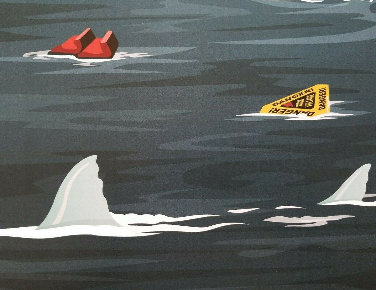 Jaws The Ride Poster