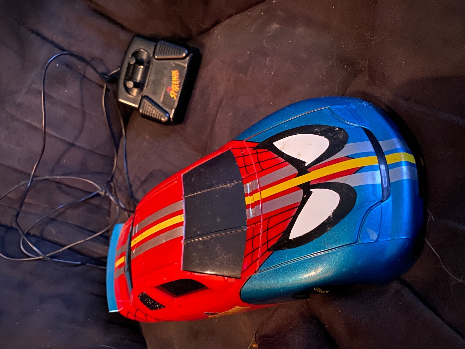 VINTAGE MARVEL SPIDERMAN REMOTE CONTROL CAR | eBay