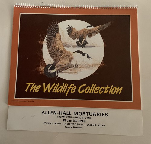 Vintage LOUIS RAYMER Artist The WILDLIFE Collection 1990 Calendar | eBay