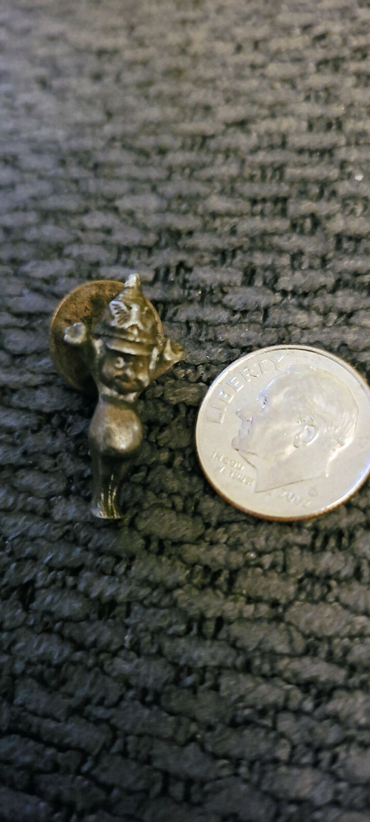 Pewter Soldier Pin - Gem