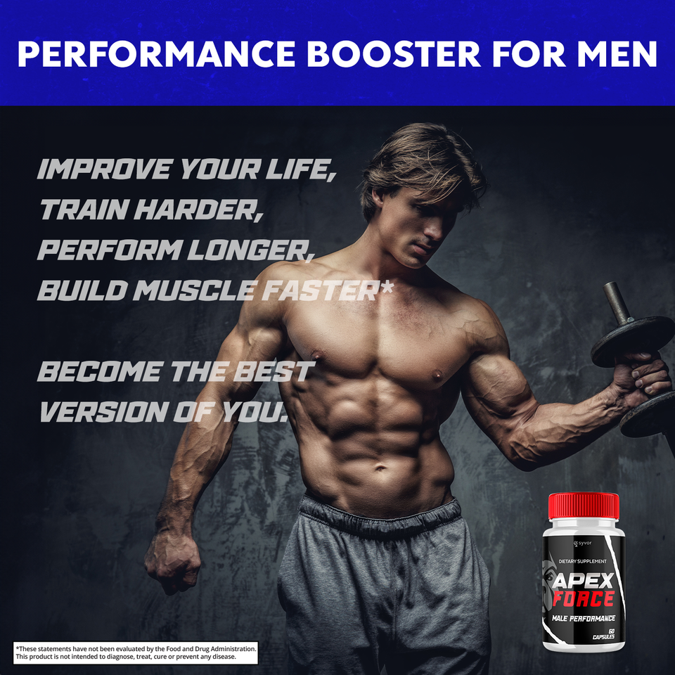 Apex Force Pills for Men Max Strength Apex Force Formula Supplement 120 ...