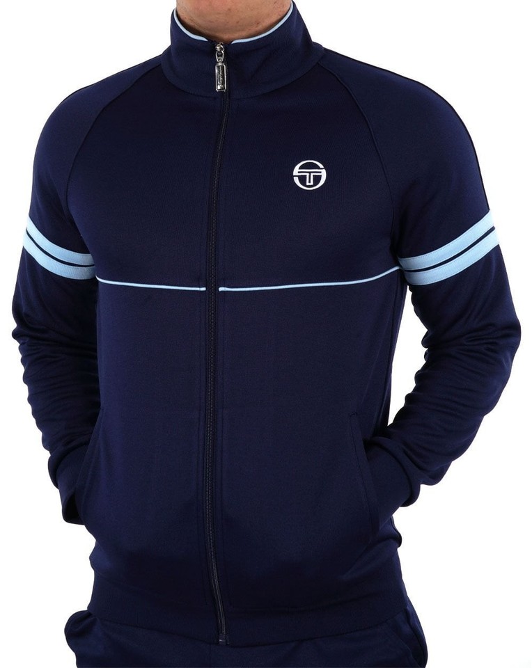 Sergio Tacchini Star Track Top Navy Sky | eBay UK