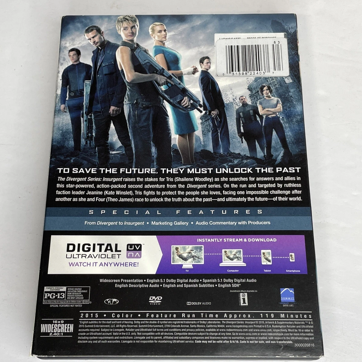 Insurgent Back Cover