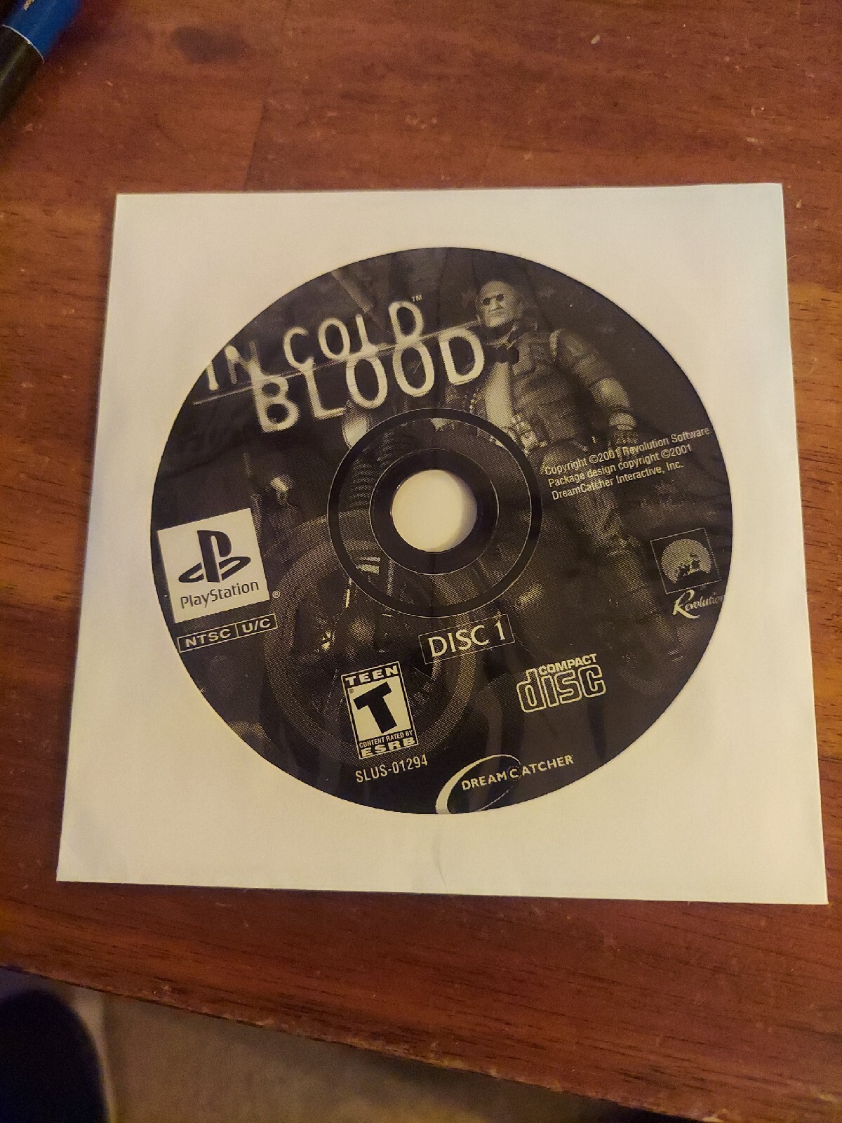 In Cold Blood (Sony PlayStation 1, 2001) for sale online | eBay
