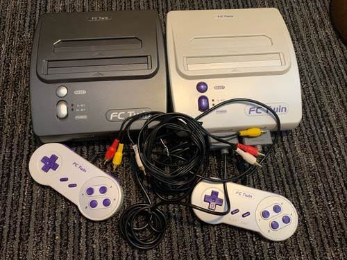 Yobo Gameware FC Twin Console Untested AS IS 2 controllers included | eBay