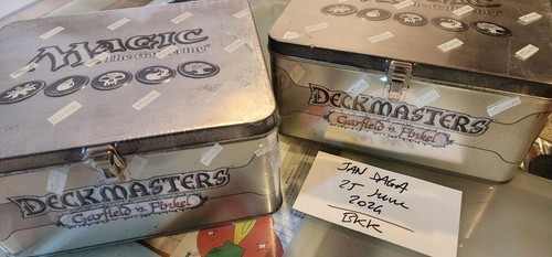 MTG Deckmasters Garfield Vs Finkel Gift Box FACTORY SEALED RARE | eBay