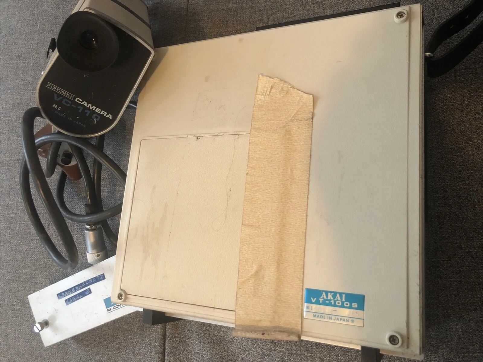 Akai Video VT-100S + Camera VC-100 | eBay UK