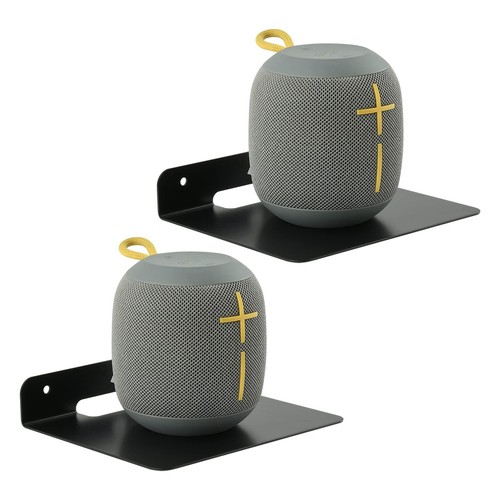 Small Floating Shelves 6" Speaker Shelf2 Pack Small Shelf Metal Speaker Mount Sh | eBay