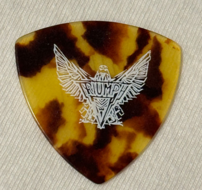 TRIUMPH MIKE LEVINE Tour Guitar Pick Bassist Rare Custom Concert Stage ...