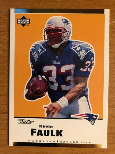 1999 UD Retro Gold Kevin Faulk LSU New England Patriots RC 025/175 | eBay