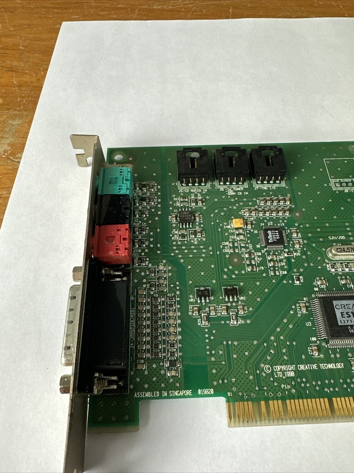 Creative Labs Ensoniq Audio PCI 5000 9833 Sound Card ES1371 | eBay