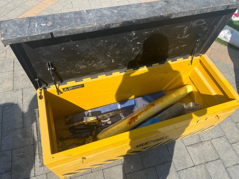 Steel Van Vault Lock Box Secure Storage Container | eBay UK