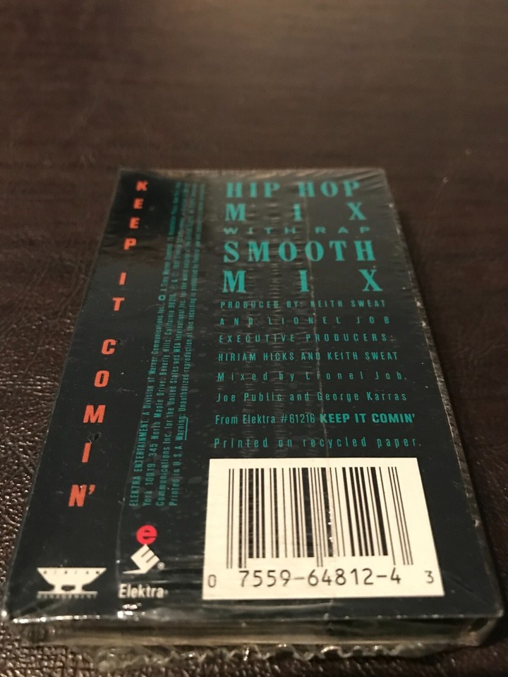 FACTORY SEALED CASSETTE TAPE SINGLE KEITH SWEAT KEEP IT COMIN | eBay