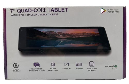 Core Innovations CRTB7001 7" Quad-Core Tablet with Headphones and ...