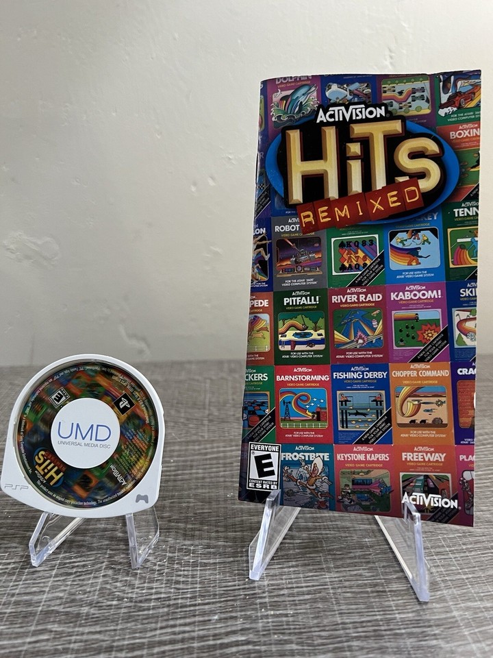 Activision Hits Remixed & Ridge Racer for PSP Manuals included Tested ...