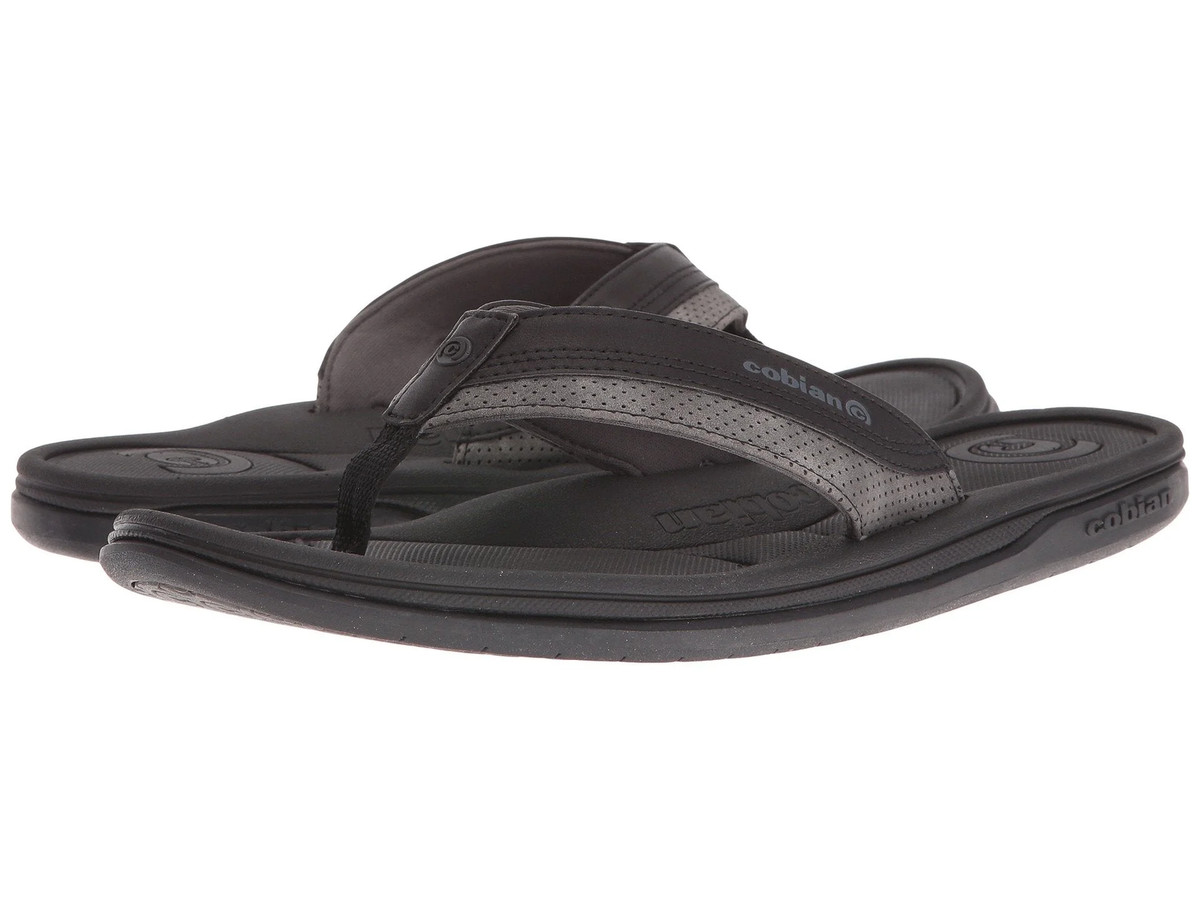 Cobian Men's Bolster Archy Flip-flop, Black, 10 M Us, 56% OFF