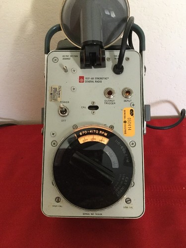 General Radio GR STROBOTAC Type 1531 | eBay